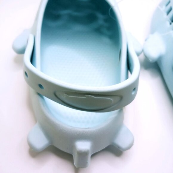 Engtoy | Shoes | Kids Clog Boys Girls Powder Blue Helicopter Propeller ...